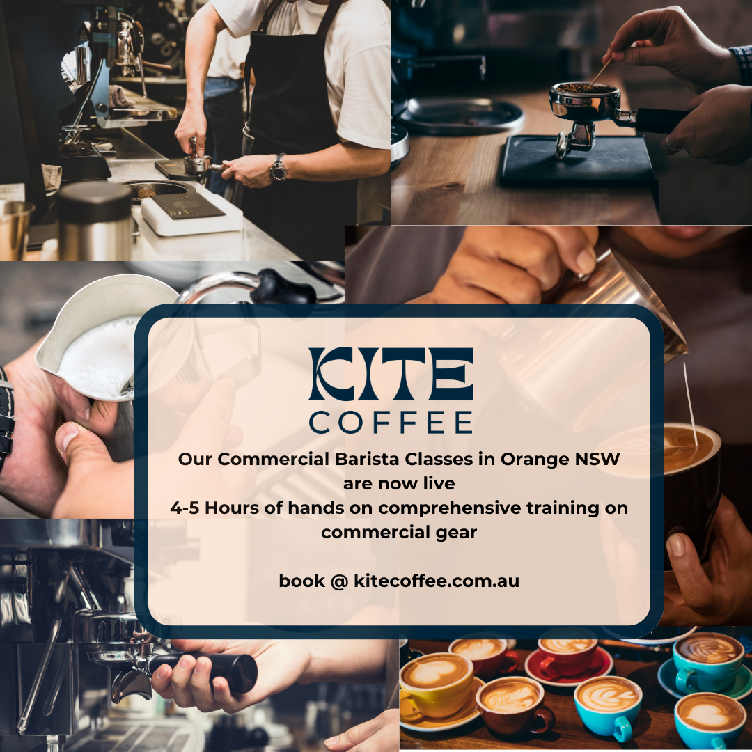 Commercial Barista Skills Course Orange NSW – Kite Coffee